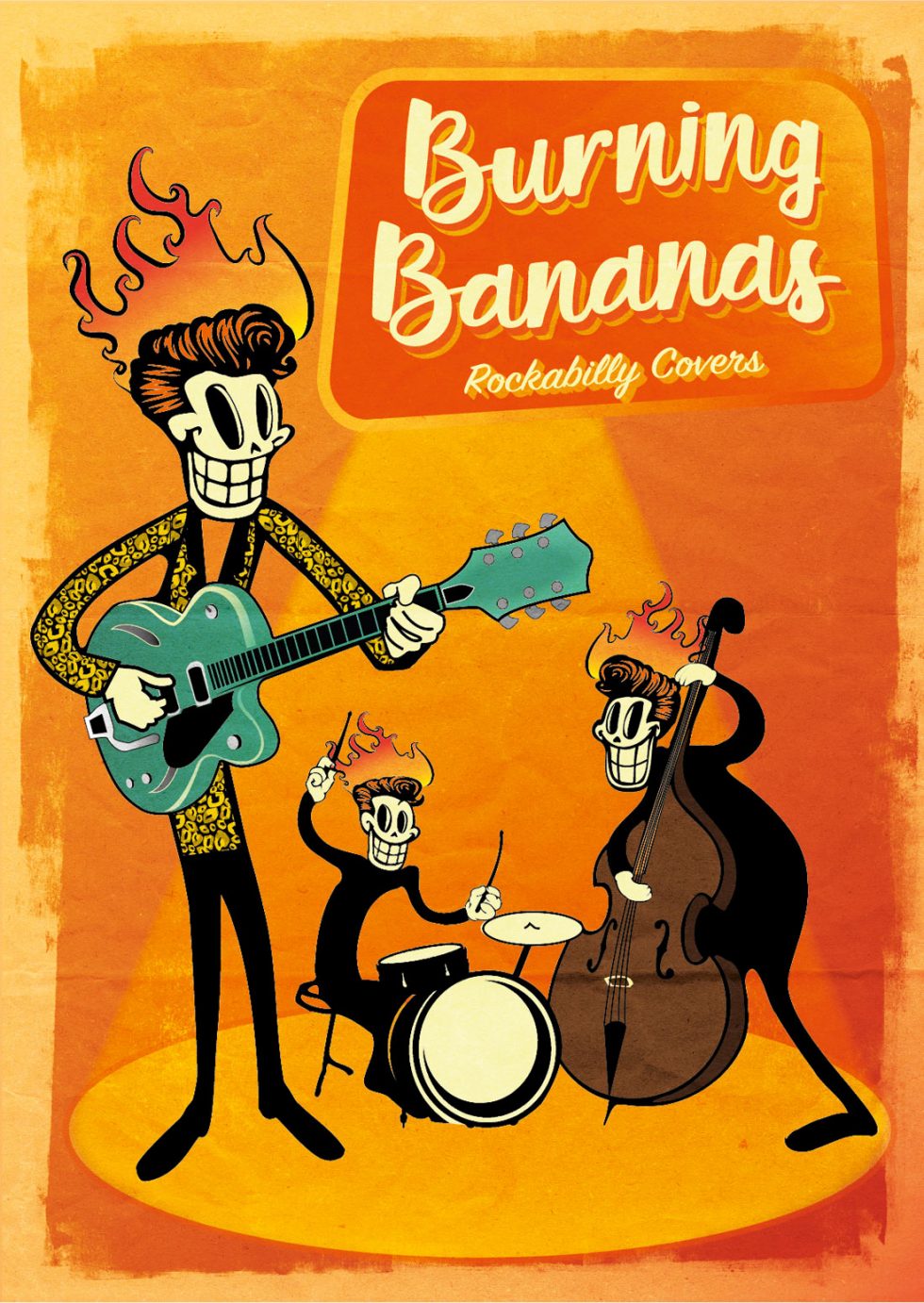 Burning Bananas - Rockabilly Covers | Trio Rockabilly